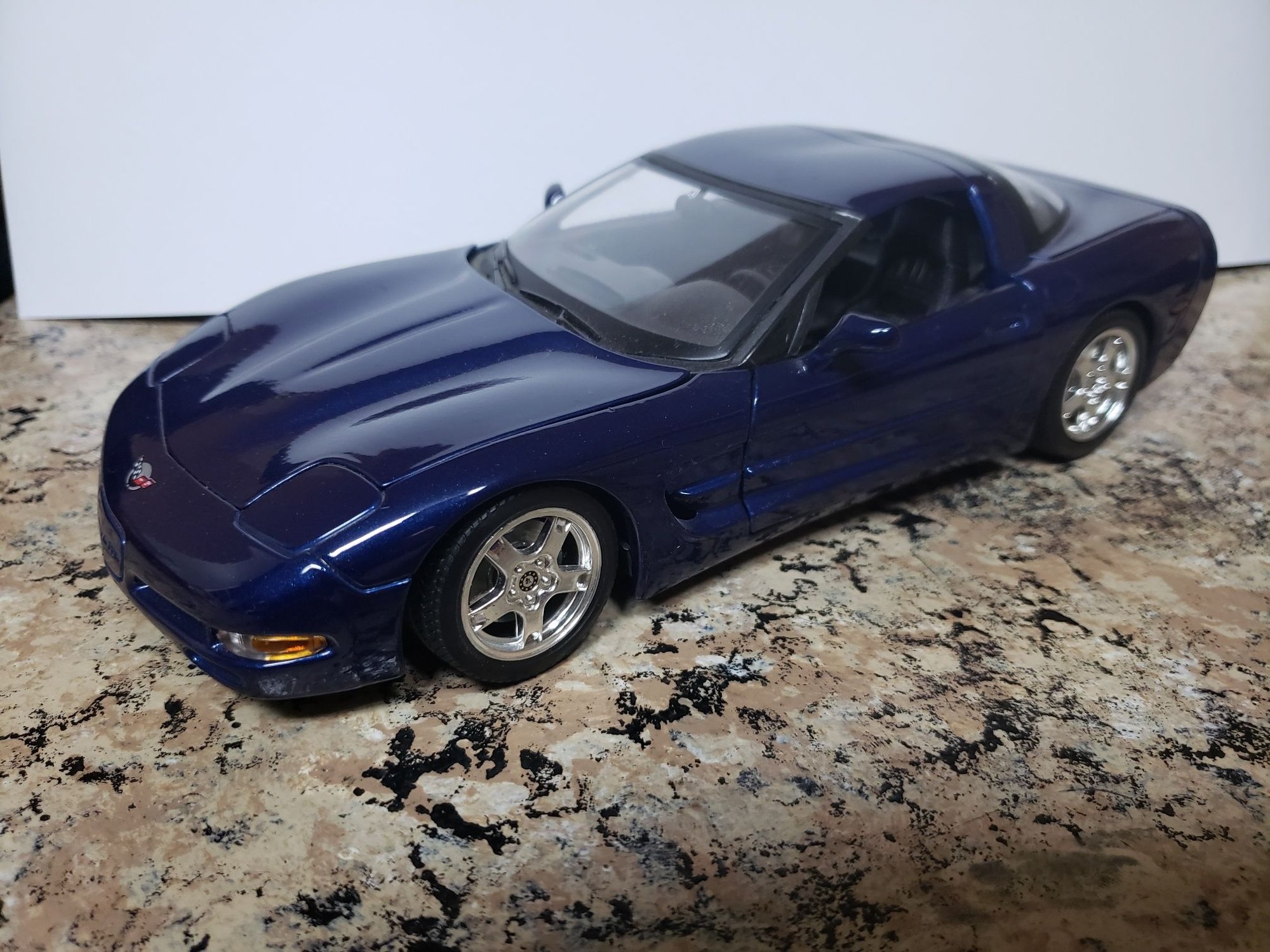 FS: 1997 Chevy Corvette Dark Blue 1:18 Diecast by Bburango ...