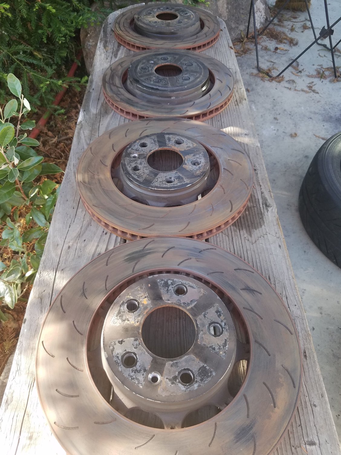 FS (For Sale) OEM C7 Z51 slotted brake rotor set - CorvetteForum ...