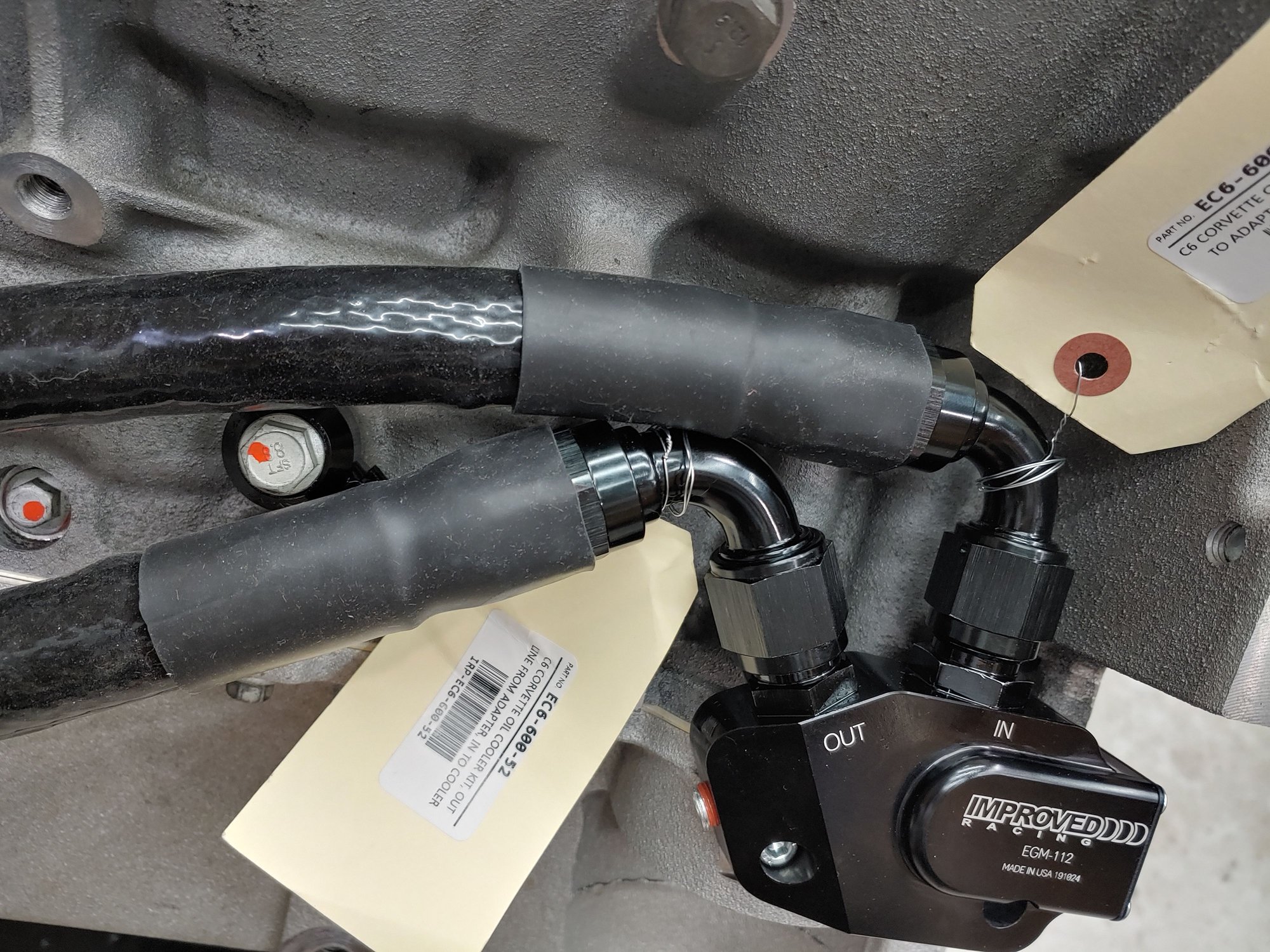 Improved Racing EC5-600 Oil Cooler kit for C5 - CorvetteForum ...