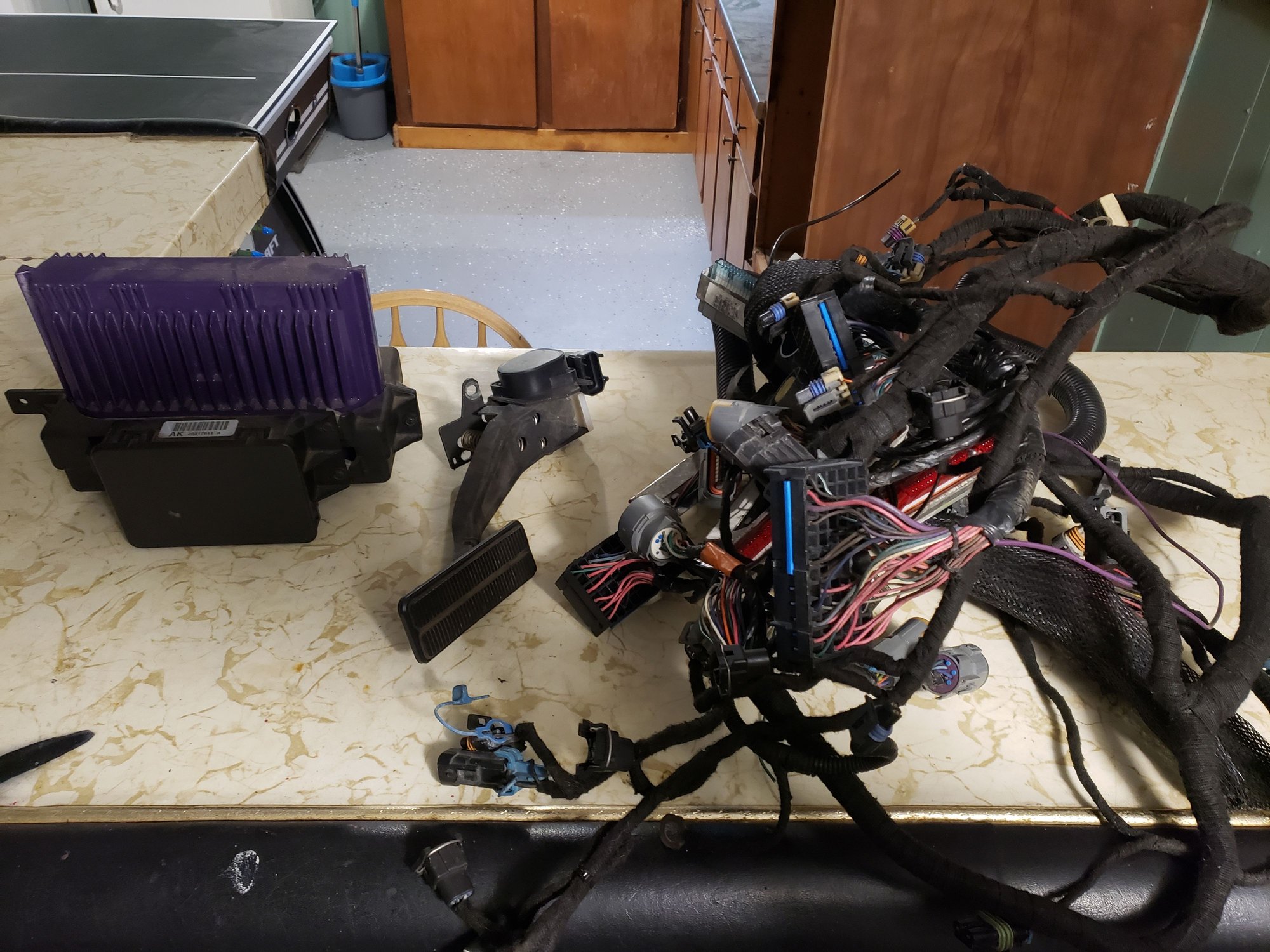 FS (For Sale) 98 pcm, tac module, pedal and engine harness ...