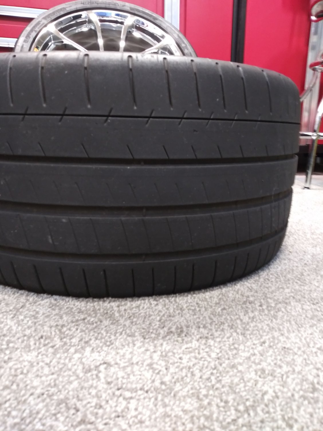 FS (For Sale) Complete set of 2019 C7 Grand Sport Tires - Rims - TPS ...