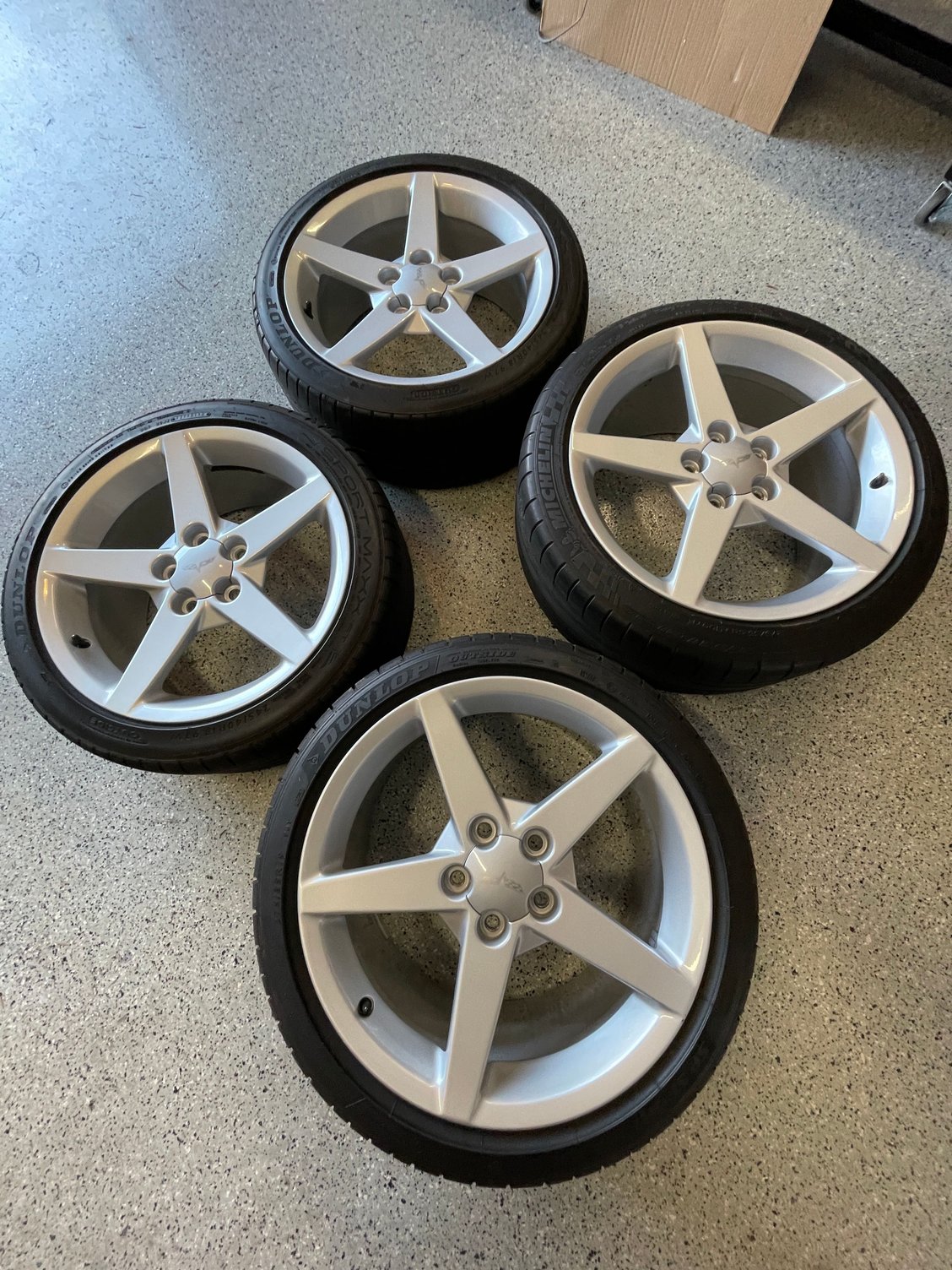 FS (For Sale) SOLD!! Corvette C6 OEM Wheels (18"-19") and tires ...