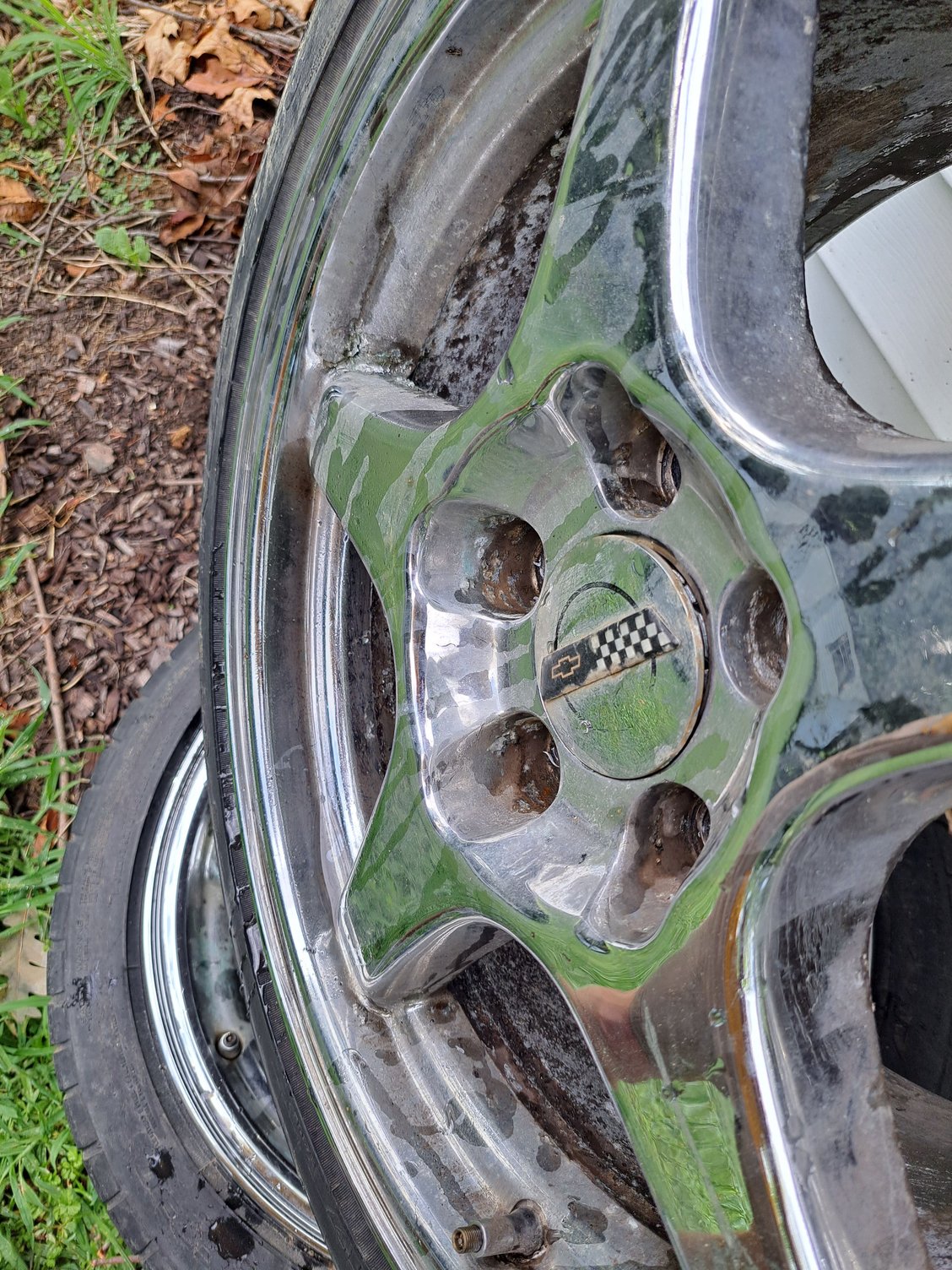 FS (For Sale) Pitted Chrome ZR-1 Wheels - CorvetteForum - Chevrolet ...