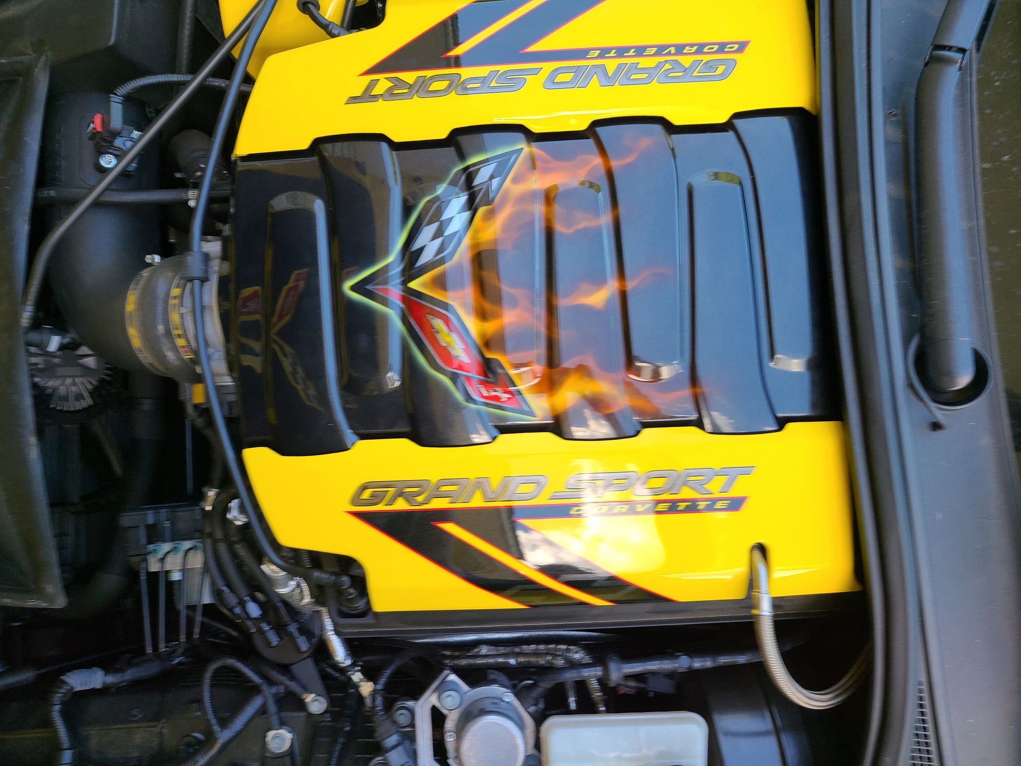 C7 painted plenum and fuel rails - CorvetteForum - Chevrolet Corvette ...