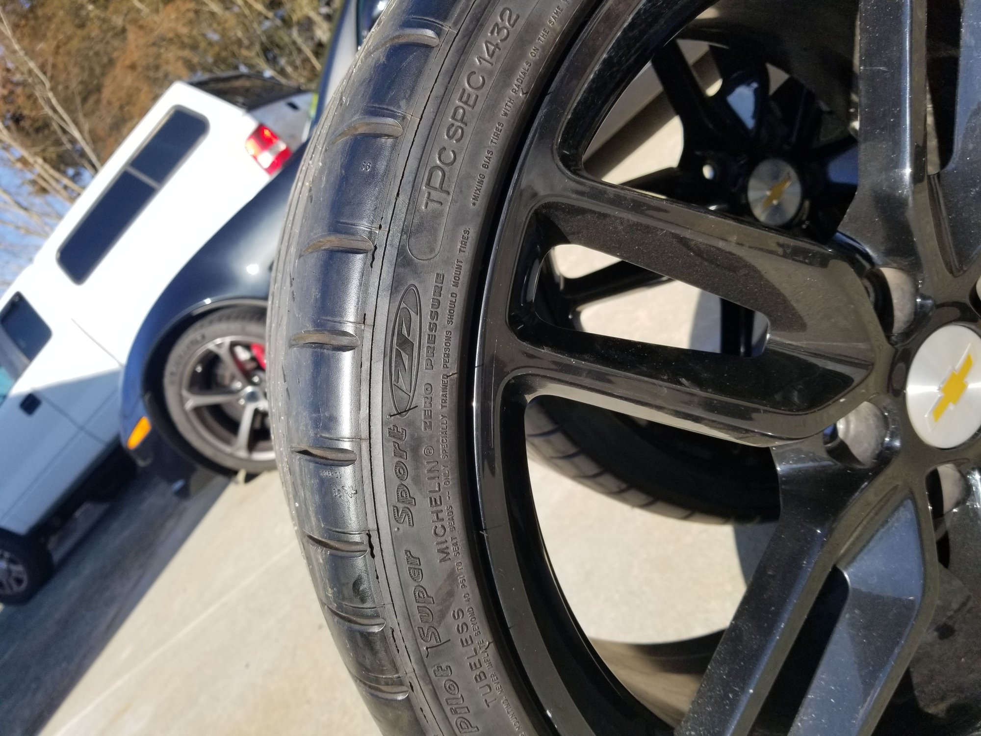 FS (For Sale) Z51 c7 split spoke rims w/ michelin pilot super sports ...