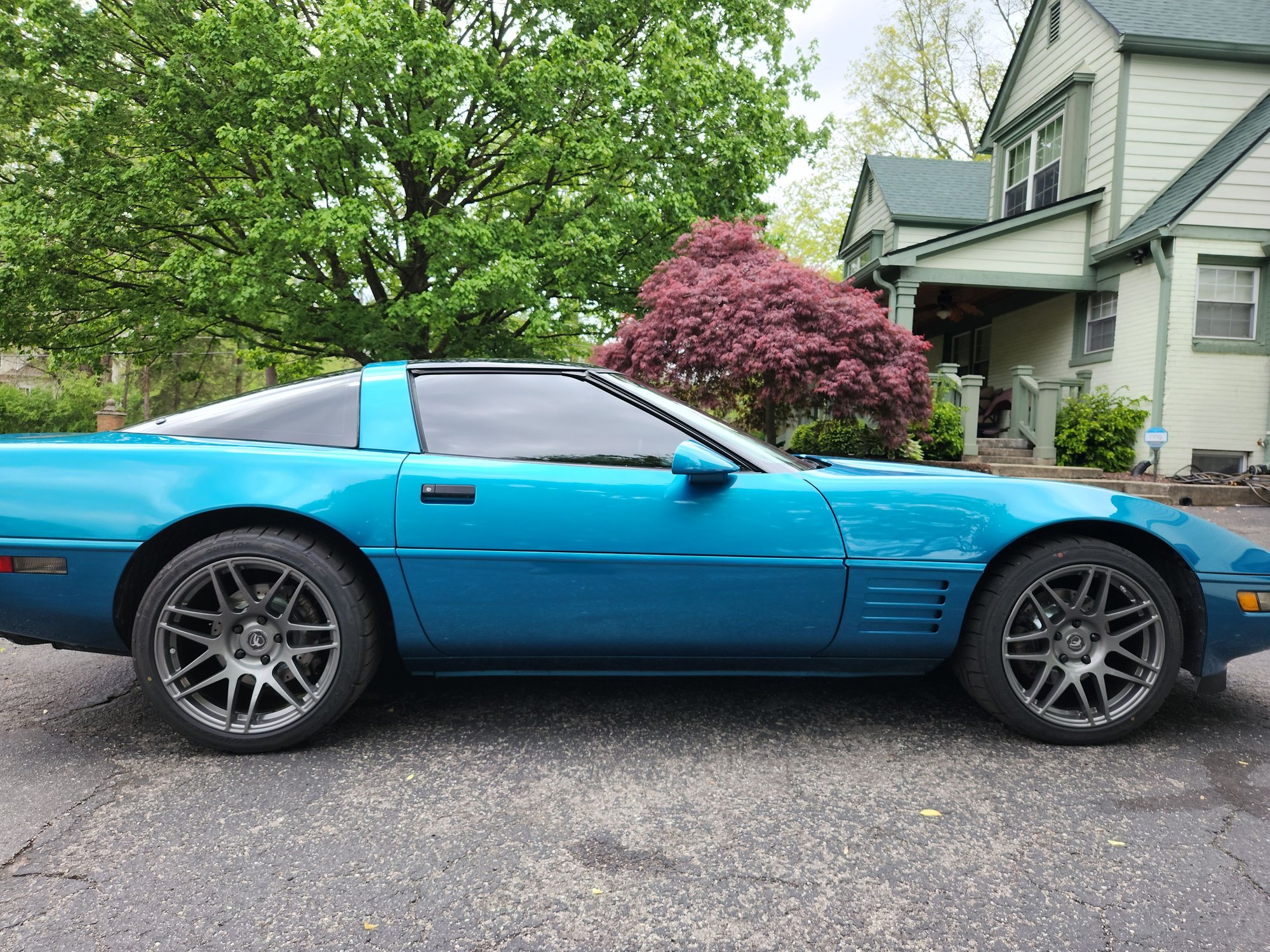 FS (For Sale) SOLD 1994 Corvette 42k miles Bright Aqua Metallic ...
