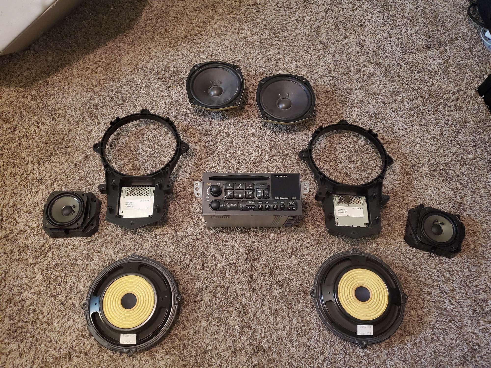 FS (For Sale) Full OEM C5 Bose Audio system (head unit + all speakers ...