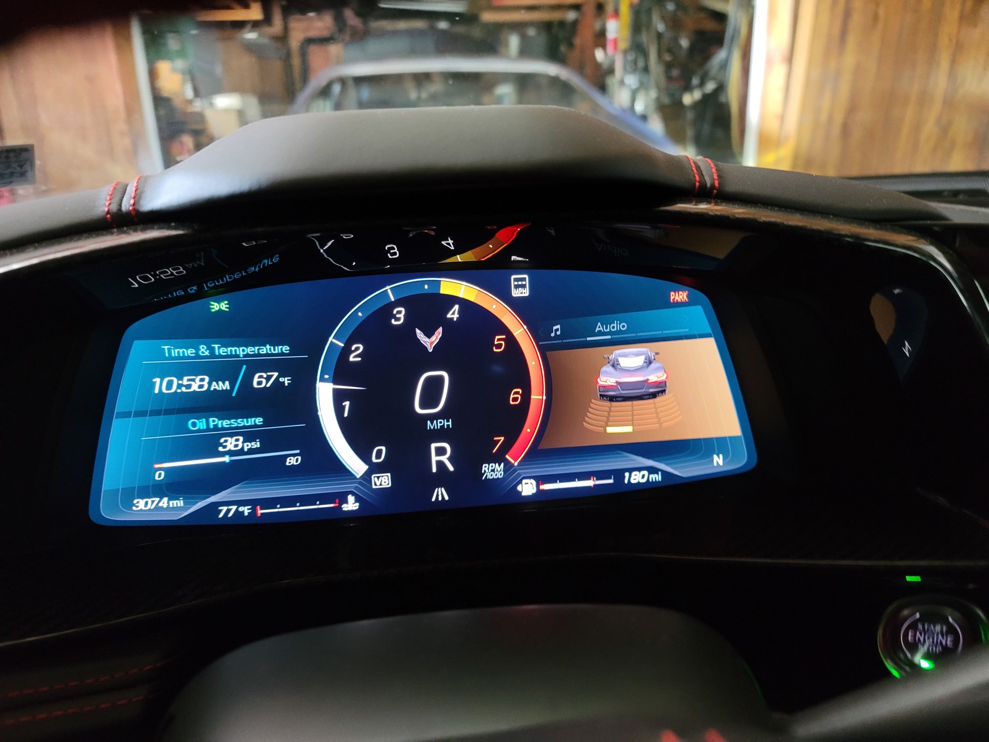 2021 C8 3LT dash display in reverse - CorvetteForum - Chevrolet ...