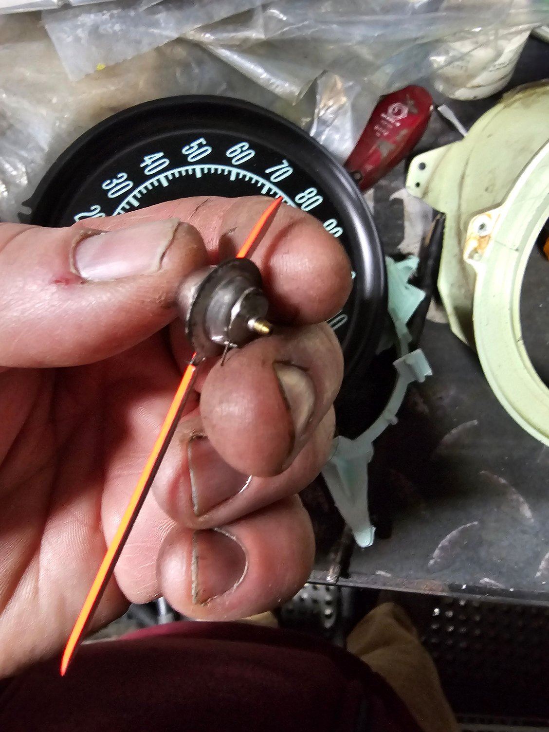 Where to find a speedomter needle fo r aspeedwarning speedometer ...