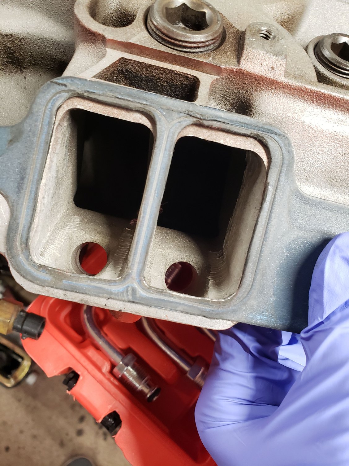 Port matching bolt pattern mismatched intake manifold and heads ...