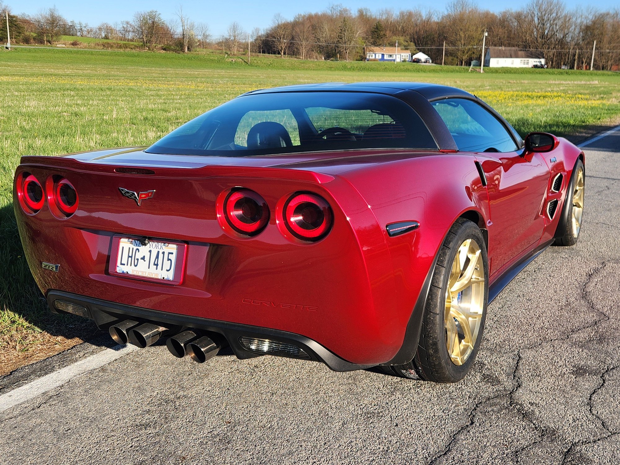 FS (For Sale) wide body forged wheels (gold) - CorvetteForum ...