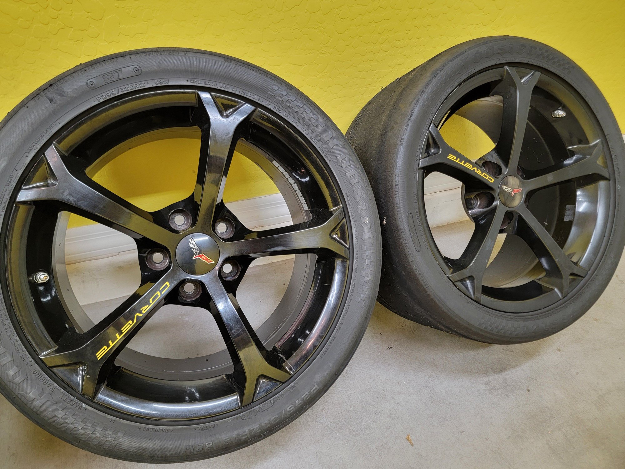 FS (For Sale) C6 Corvette Grand Sport rims with Hoosier R7 ...