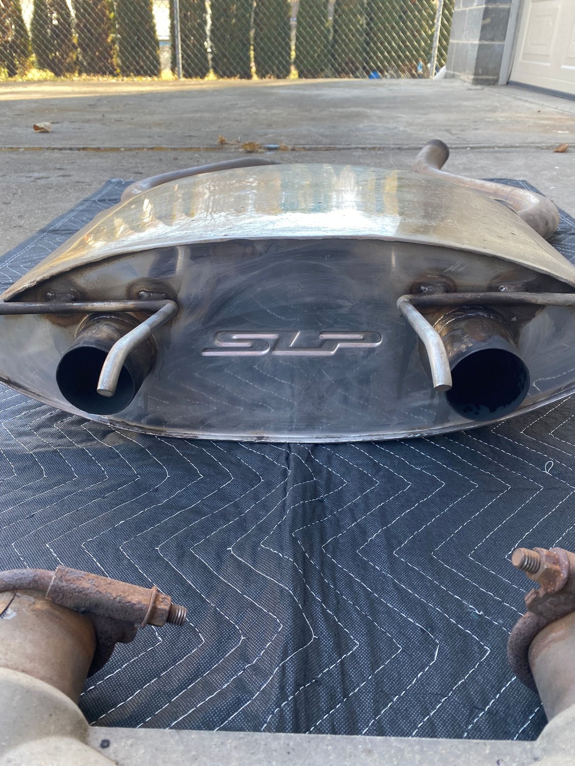 FS (For Sale) SLP loudmouth Square Tip cast exhaust - CorvetteForum ...