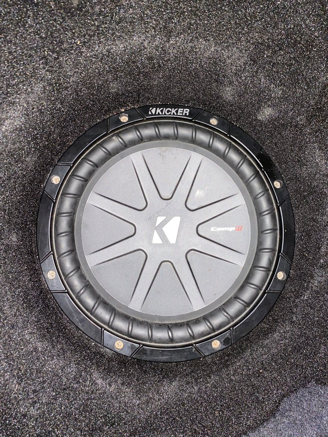 FS (For Sale) 10in Kicker Comp R Subwoofer with custom box for C5 coupe ...