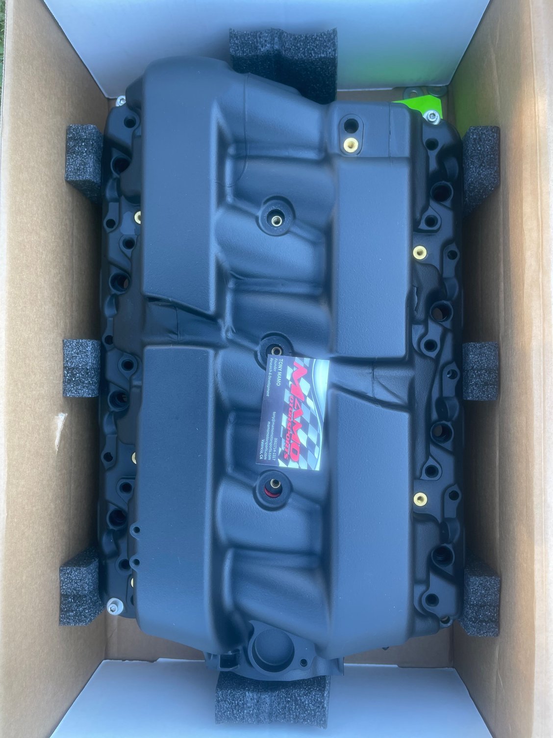 FS (For Sale) New tony mamo ls7 msd ported intake w stealth top ...