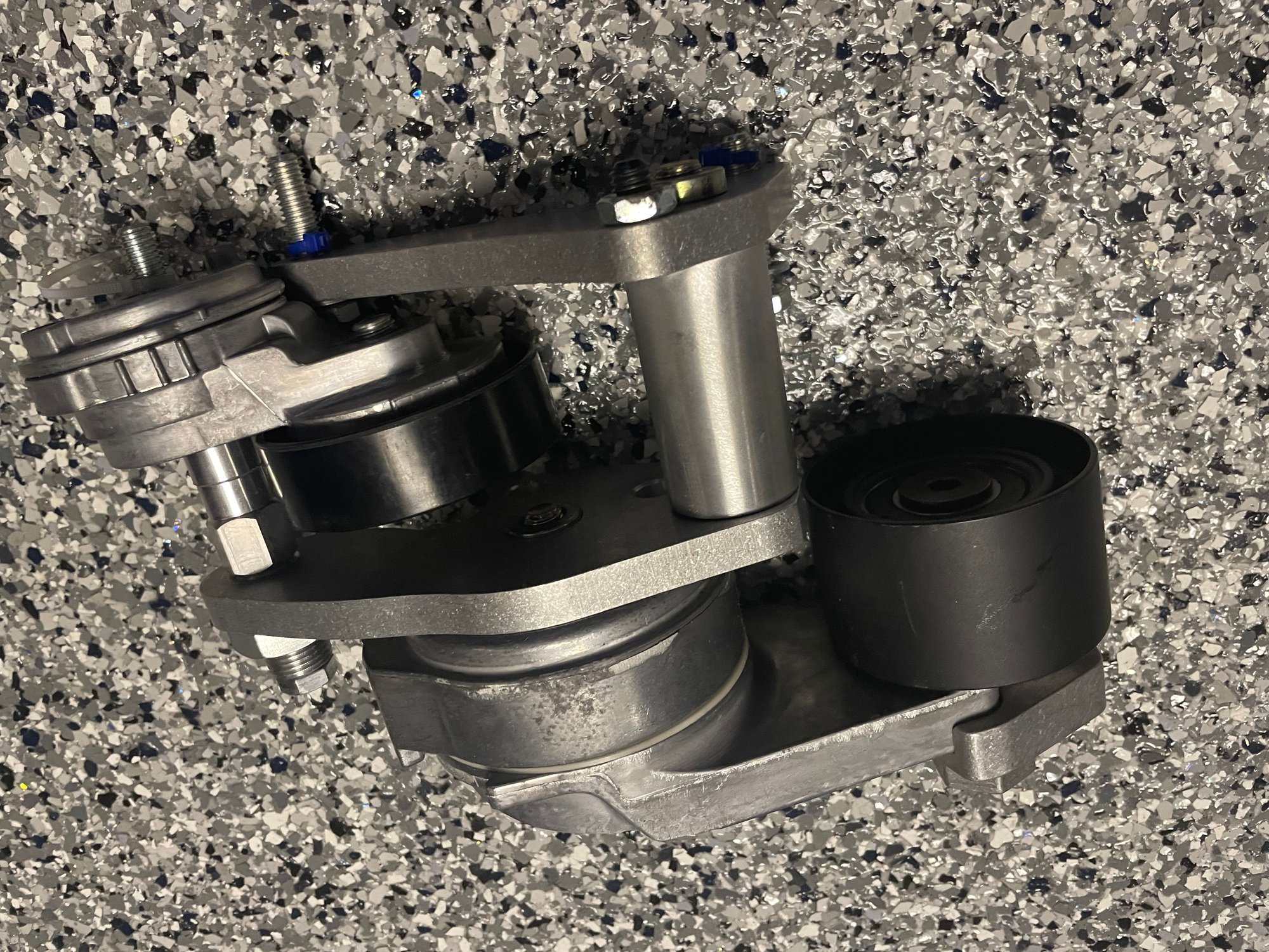 FS (For Sale) ECS C6 10 Rib OVERDRIVE Supercharger Belt Tensioner Kit ...
