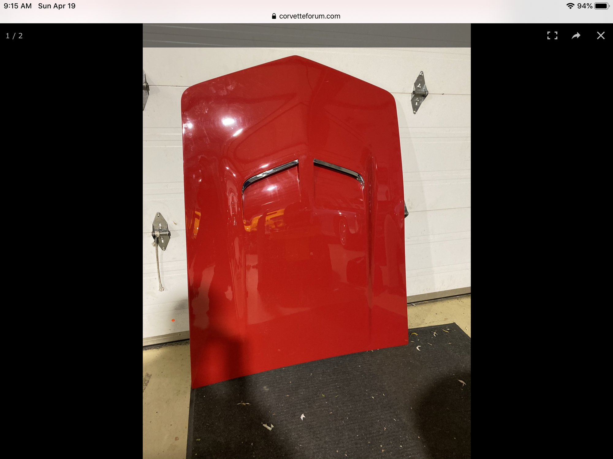 FS (For Sale) Big block hood - CorvetteForum - Chevrolet Corvette Forum ...