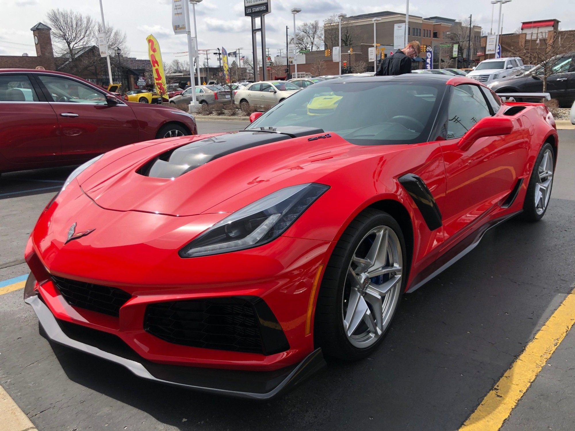 FS (For Sale) Certified Pre-Owned 2019 ZR1 Coupe Torch Red ...