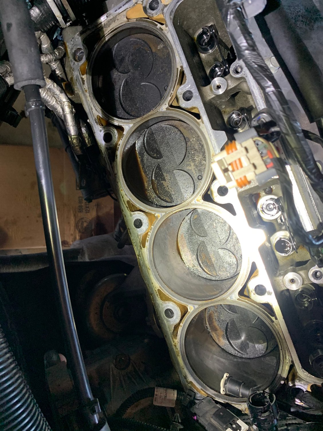 FS (For Sale) Blown Ls7 shortblock, valley and valve covers, lifters ...