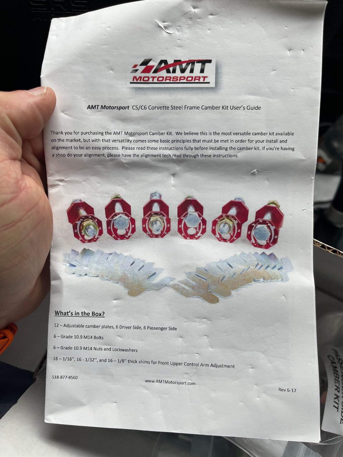 FS (For Sale) AMT C5/C6 Camber Kit - CorvetteForum - Chevrolet Corvette ...