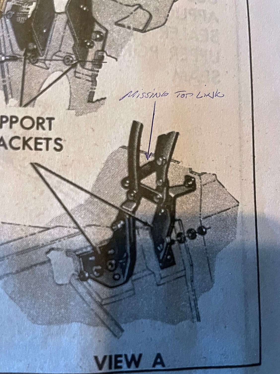 C1 62 convertible top frame parts. A missing link - CorvetteForum ...