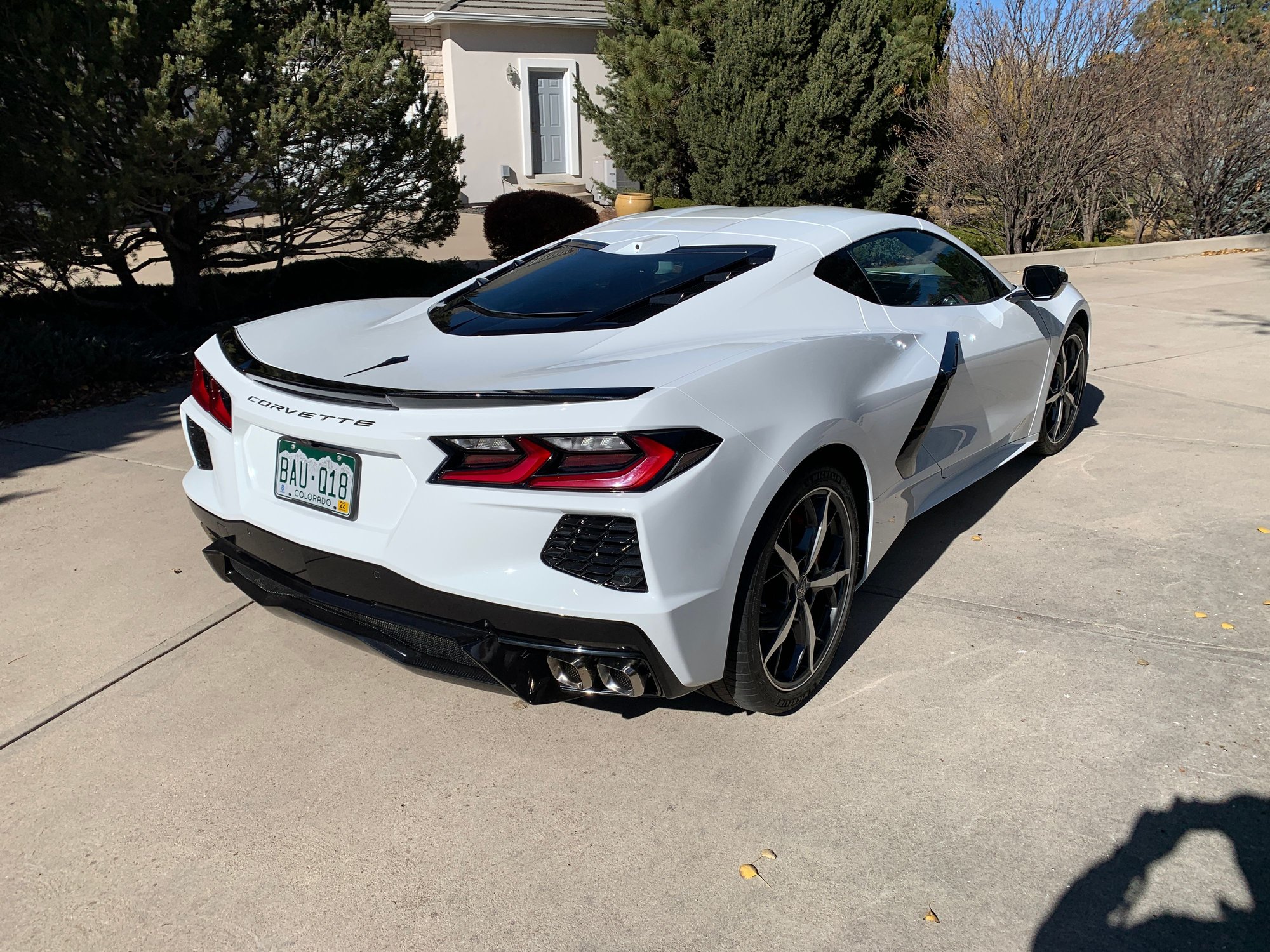 Added optional stick on spoiler - CorvetteForum - Chevrolet Corvette ...