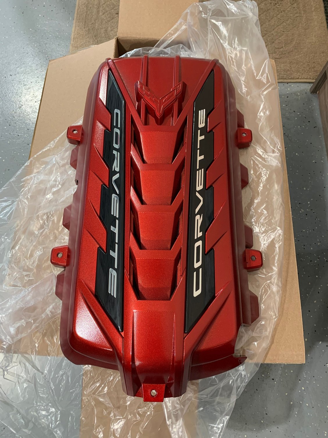 FS (For Sale) Edge Red Engine Cover & Top Bag - CorvetteForum ...