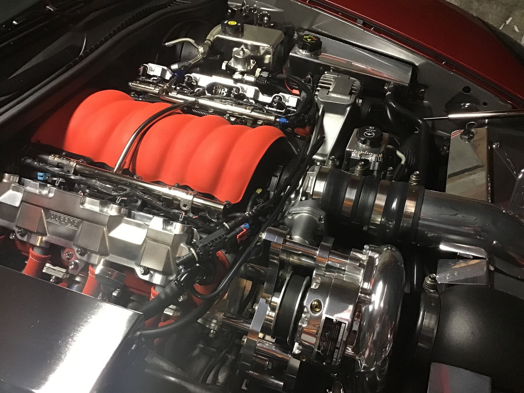 FS (For Sale) Wrinkle Finish LS2 Intake Cover - CorvetteForum ...