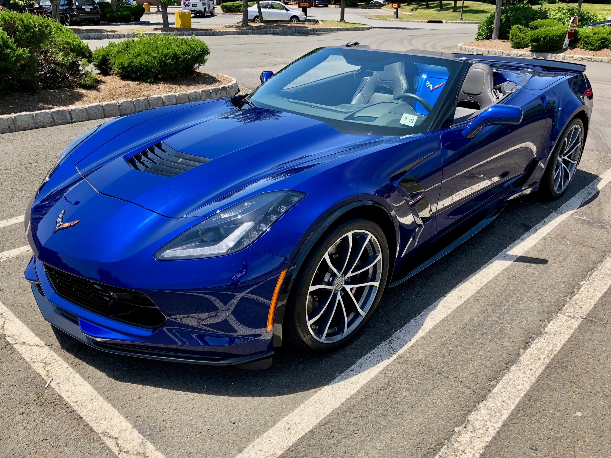 FS (For Sale) 2017 admiral blue grand sport convertible supercharged ...