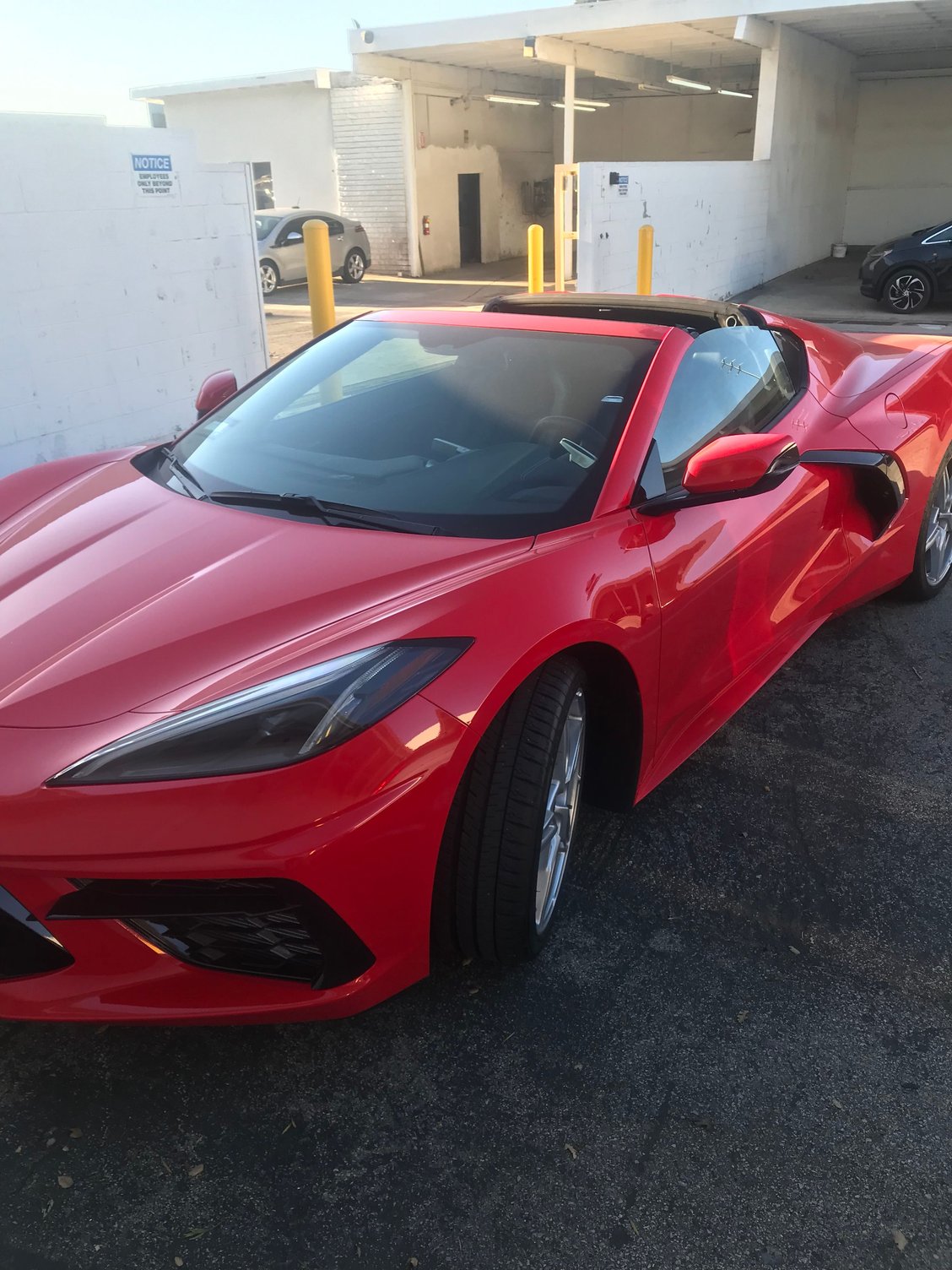 2023 Torch Red C8 cpe with only 23 miles!!! Private party sale ...