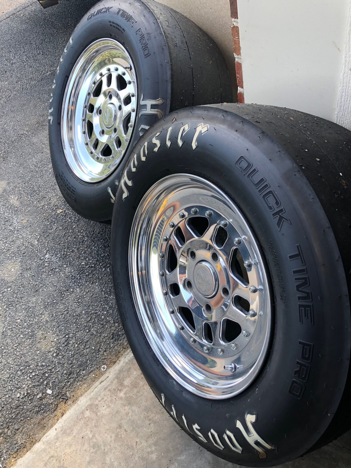 FS (For Sale) Bogart D10 drag pack 6 wheels/tires 17/17/16s ...