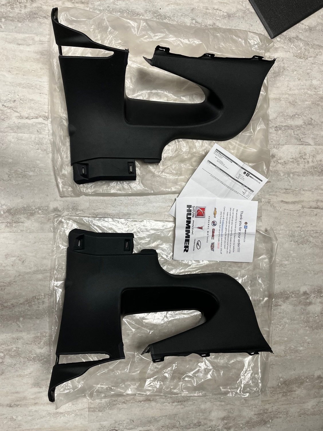 FS (For Sale) (SOLD) C7 Factory Panels PreCut for BK Harness Bar ...