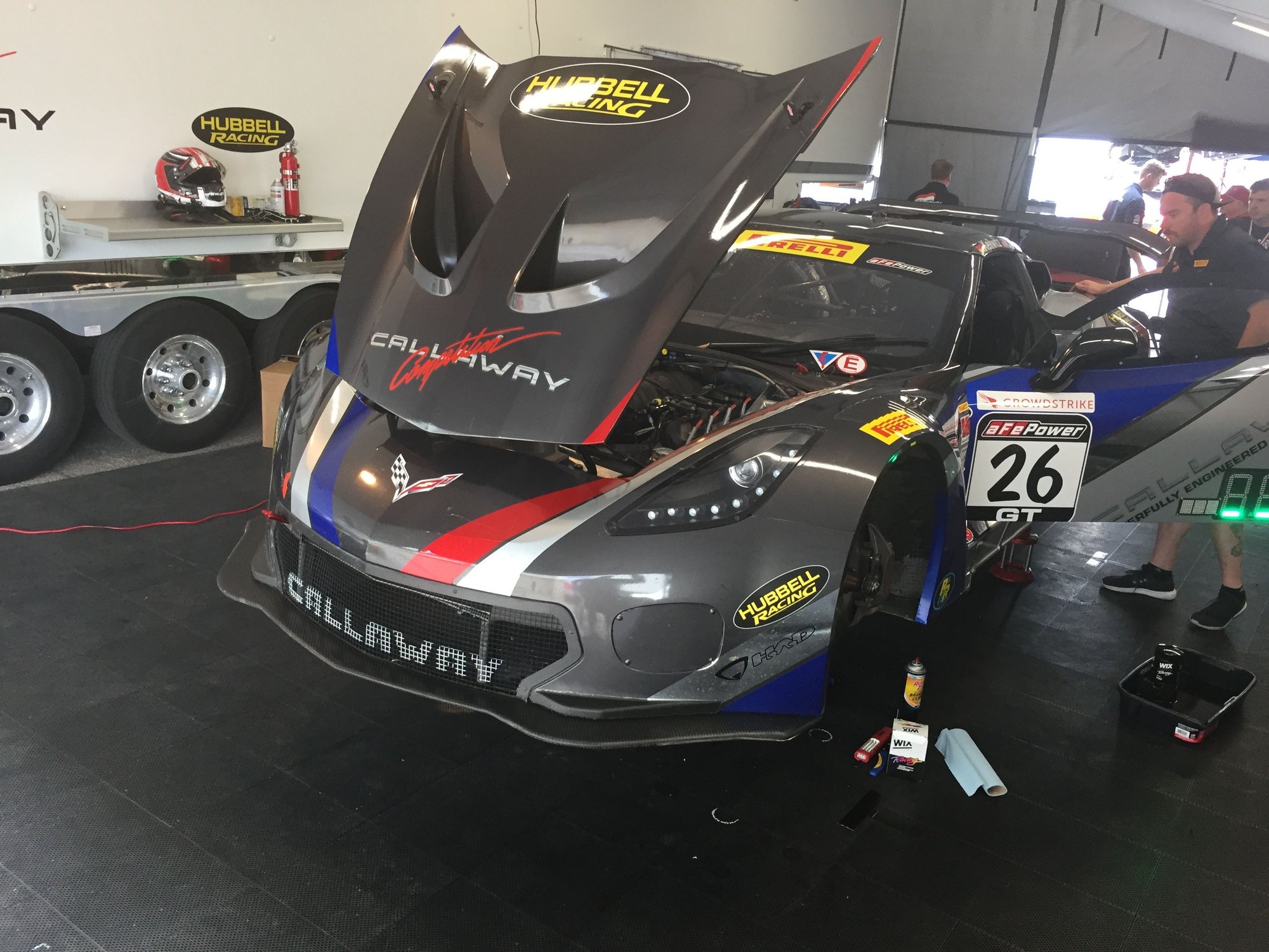 Sponsoring the Callaway Corvette GT3 @ COTA this weekend ...