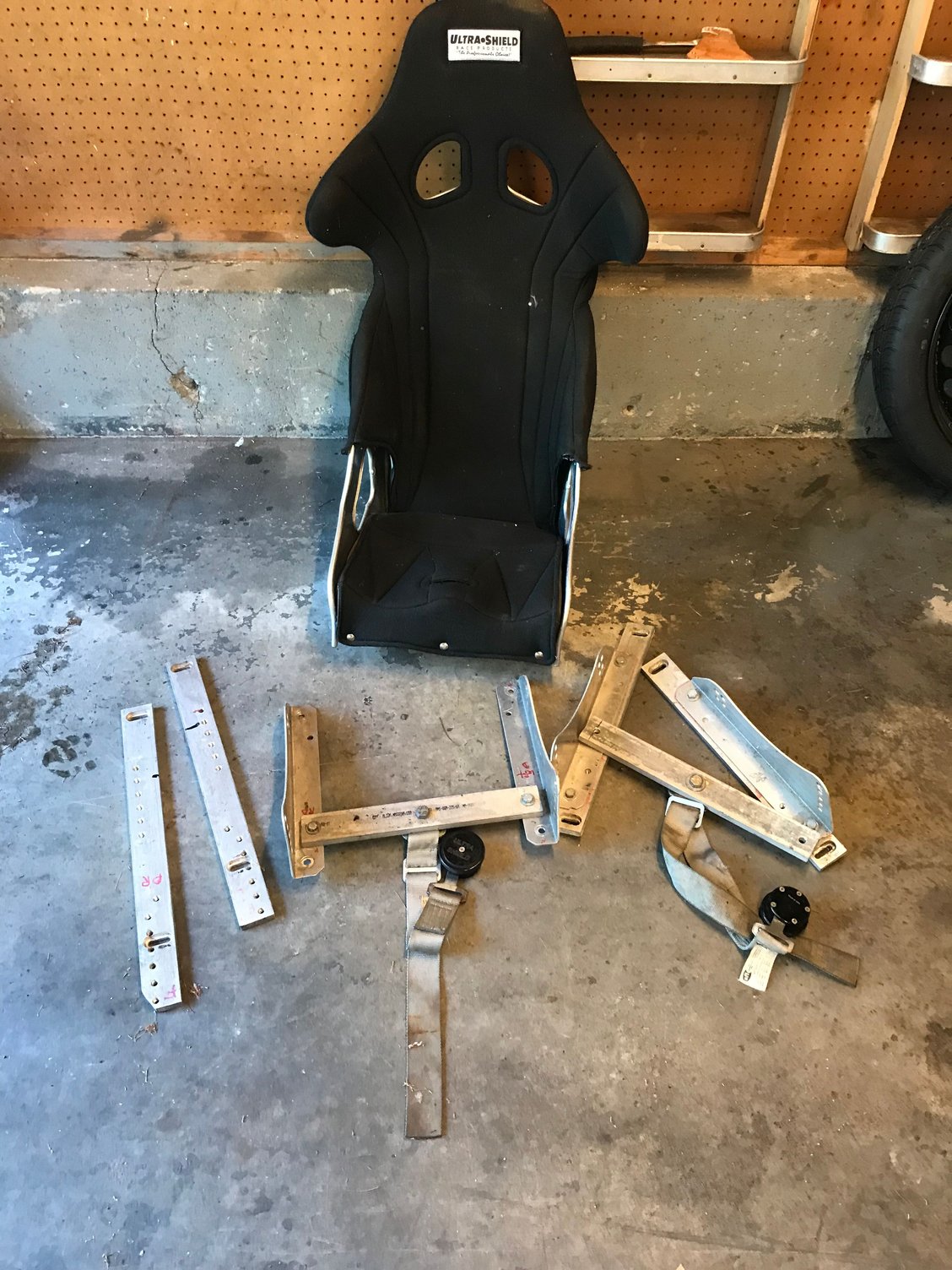 FS (For Sale) Ultra shield aluminum race seats with brackets ...