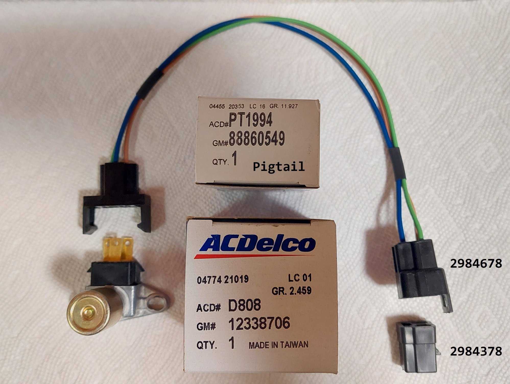 C3 dimmer switch differences (Column mount) - CorvetteForum - Chevrolet ...