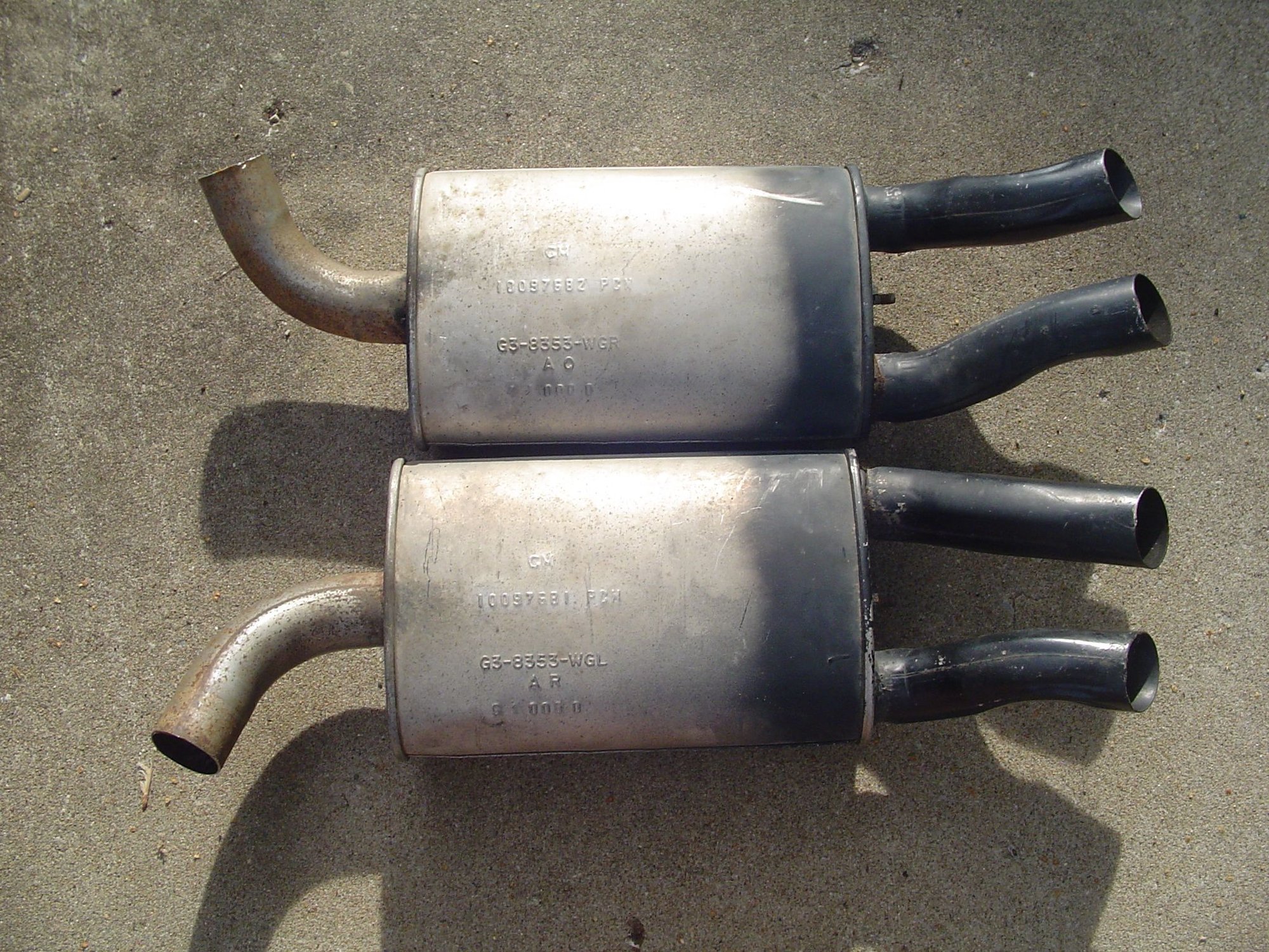 FS (For Sale) OEM Mufflers Originals 89-90 - CorvetteForum - Chevrolet ...