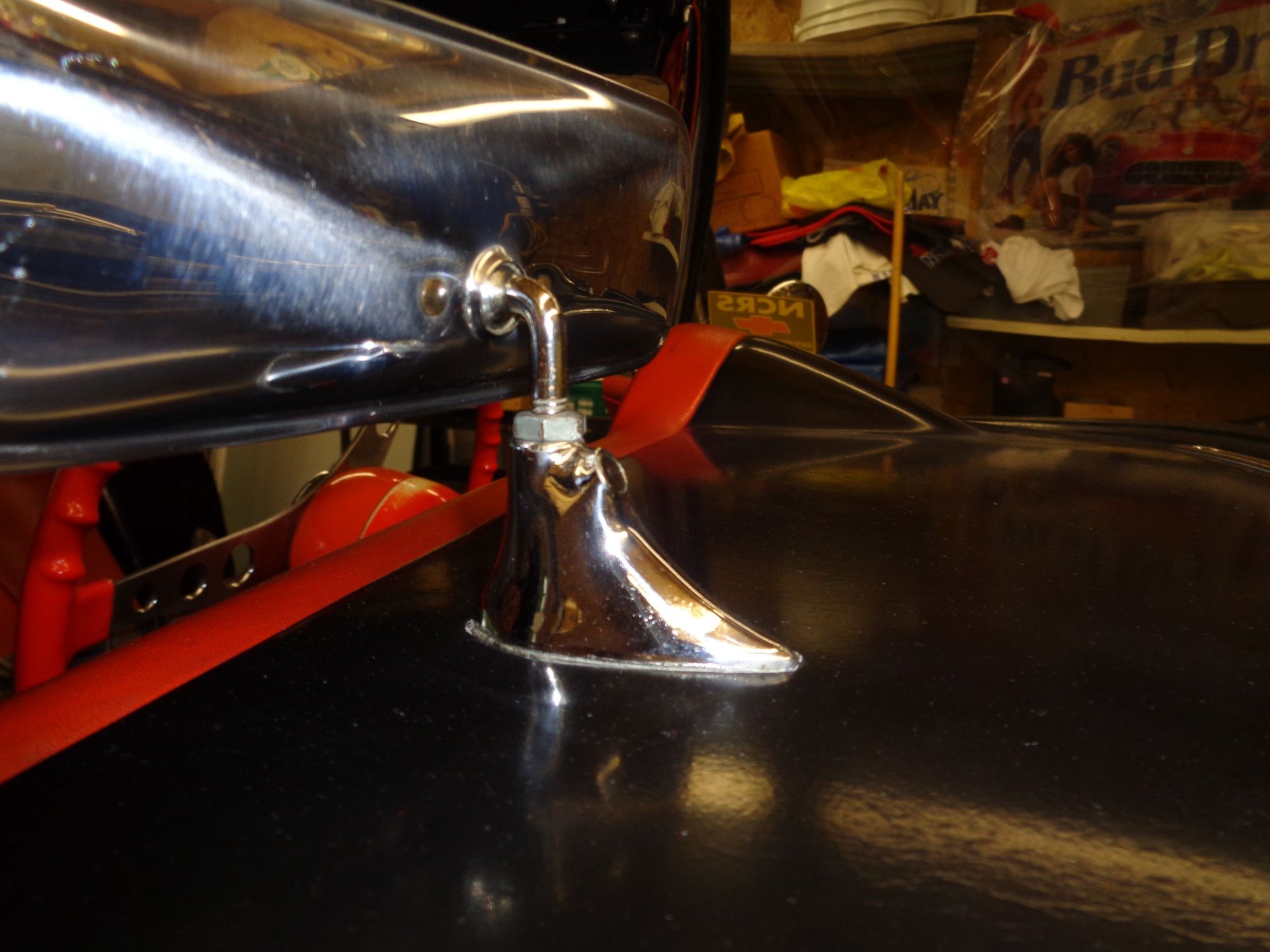 1957 C1 Corvette Inside Rear View Mirror Base - CorvetteForum ...