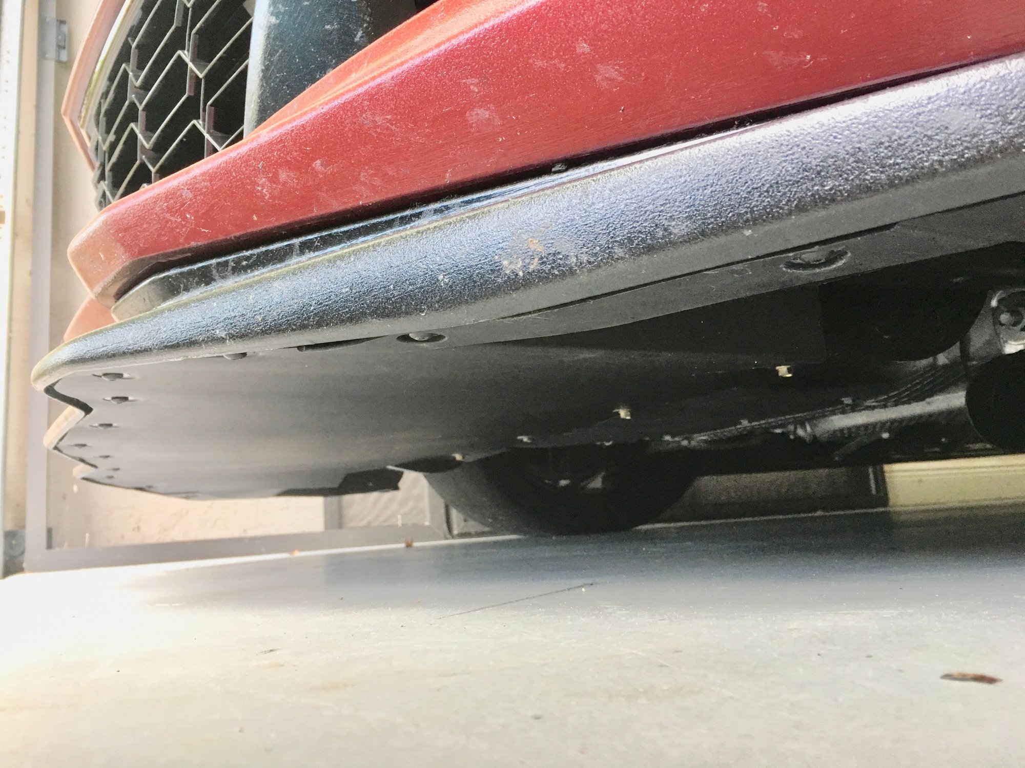 Functional undertray for aftermarket splitter, converting to stage 2/3 ...