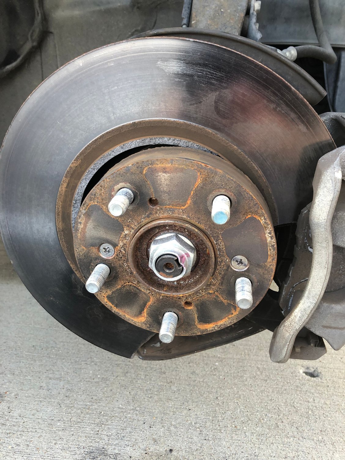 What caused this cracked rotor - CorvetteForum - Chevrolet Corvette ...
