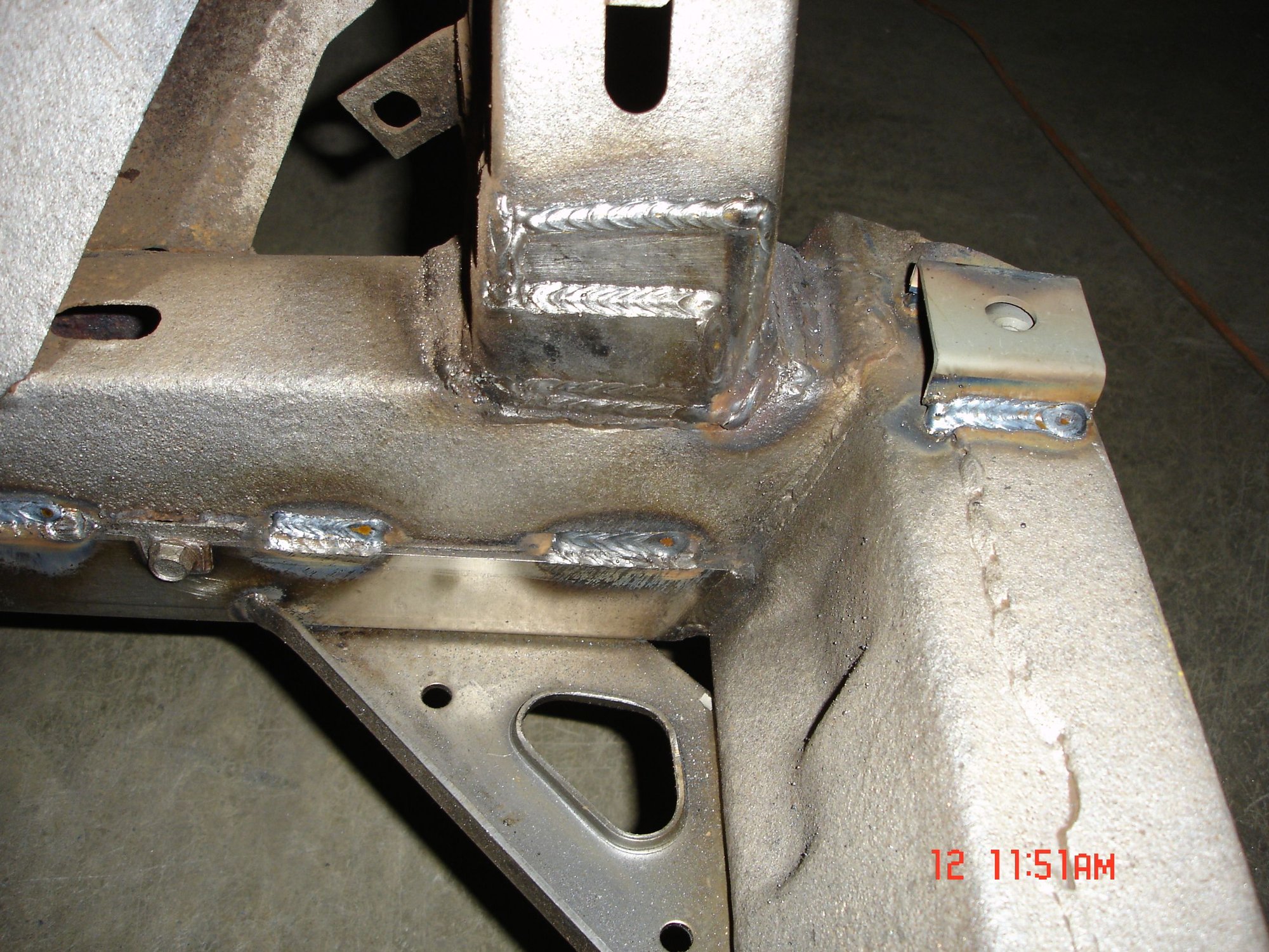 68 frame adding kick up gussets - CorvetteForum - Chevrolet Corvette ...