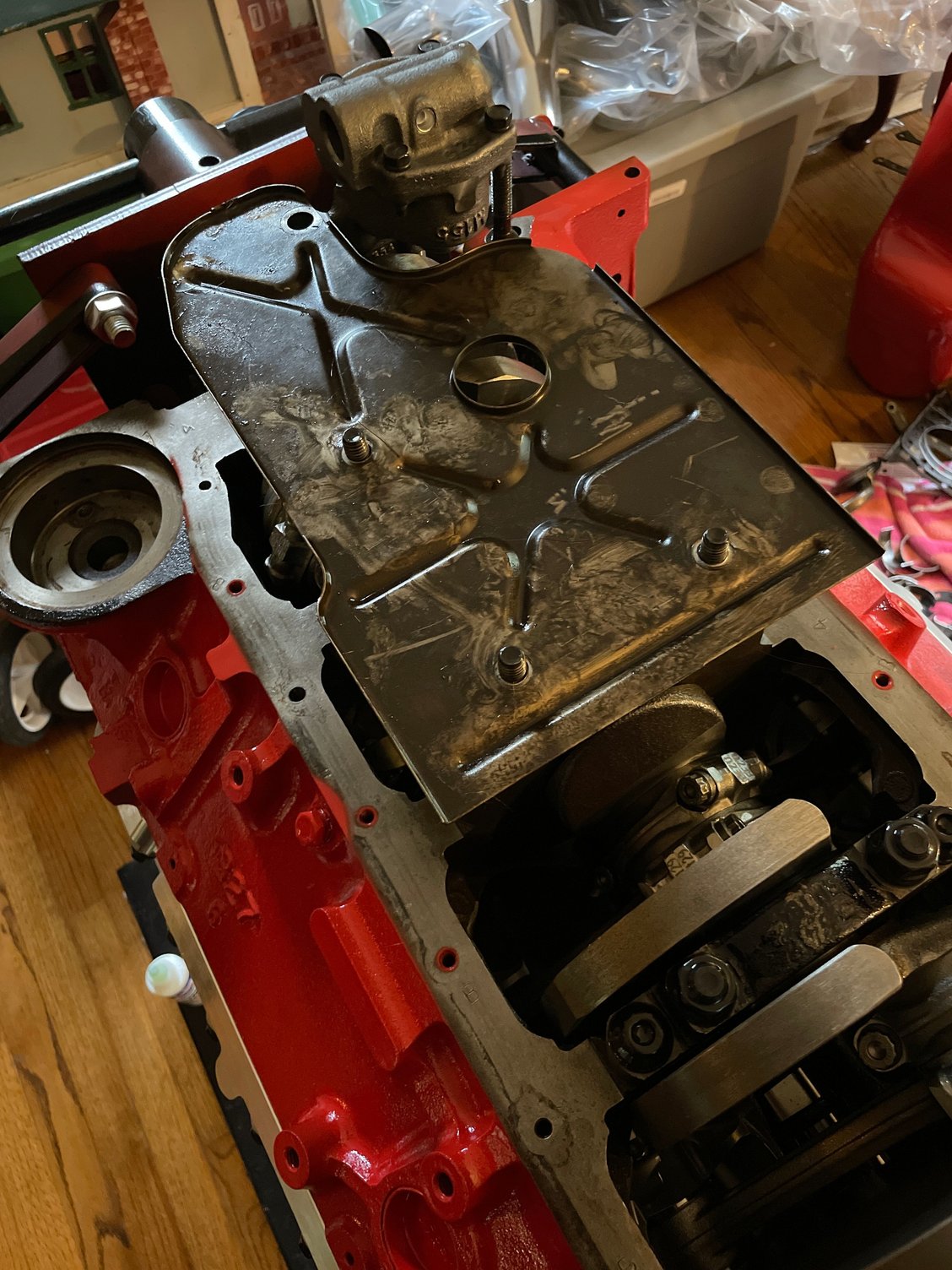 Windage tray clearance issues with 383 stroker LT1 - CorvetteForum ...