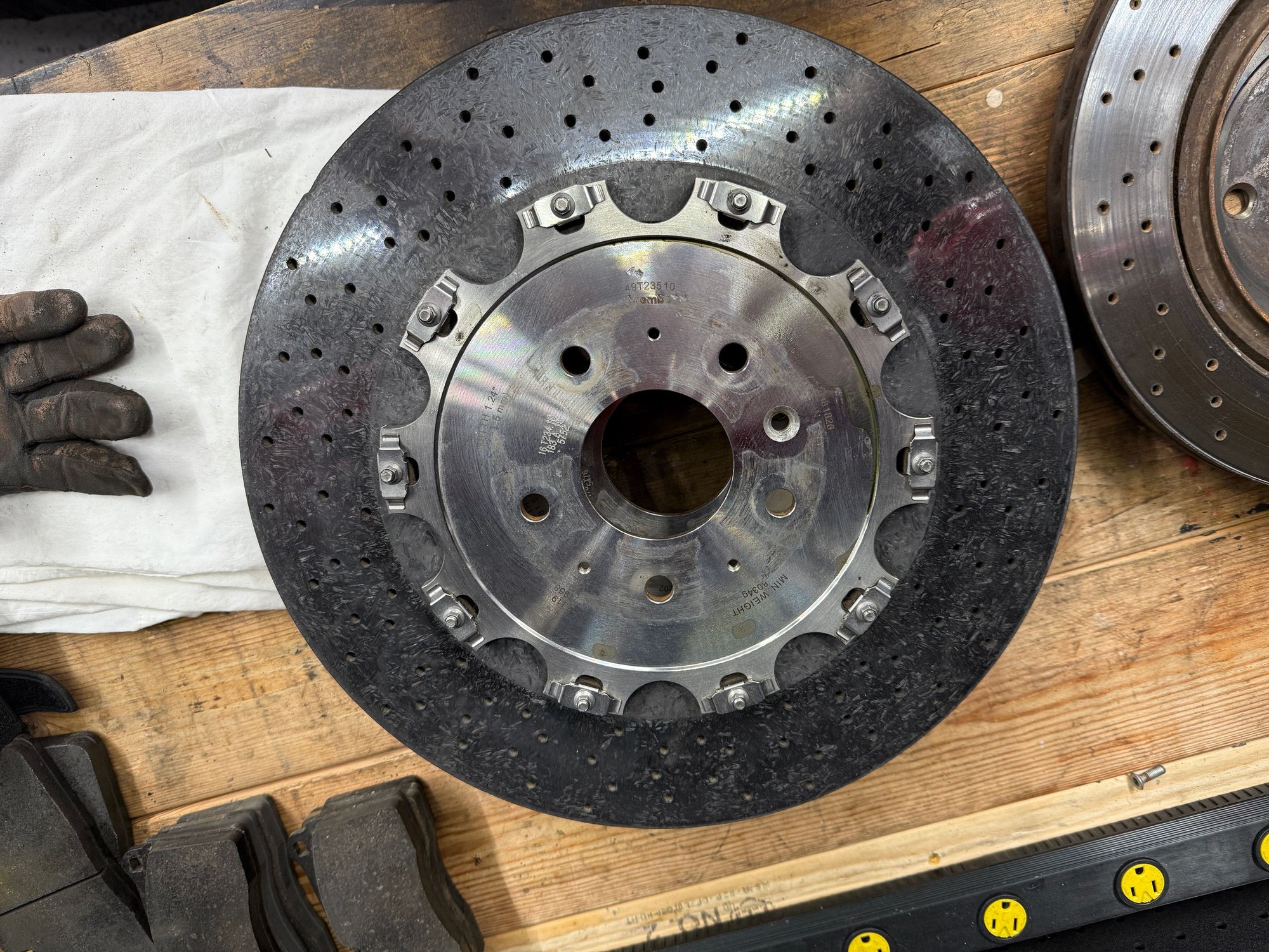 FS (For Sale) Rear carbon ceramic rotors - CorvetteForum - Chevrolet ...