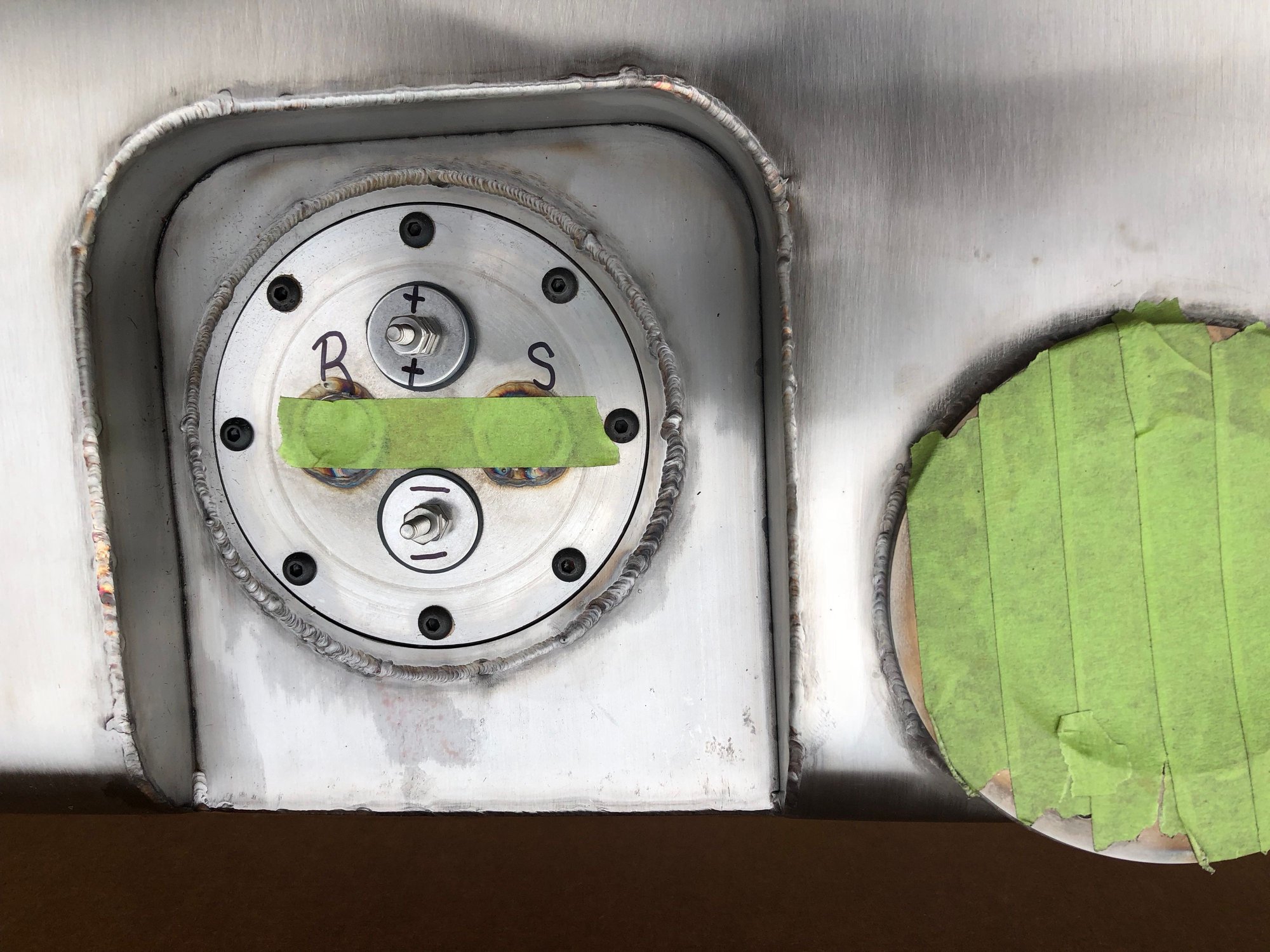 FS (For Sale) Rick's Hot Rod Shop Stainless EFI Fuel Tank ~New ...