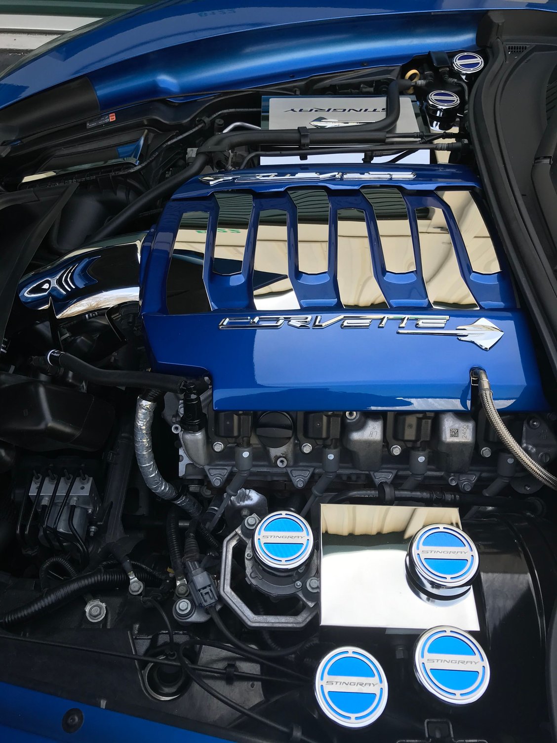 Does anyone make chrome engine dress up parts? - CorvetteForum ...