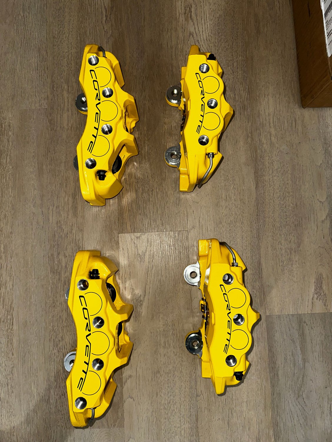 FS (For Sale) 06-13 C6 Z06 Brake Calipers (Front & Back) Yellow ...