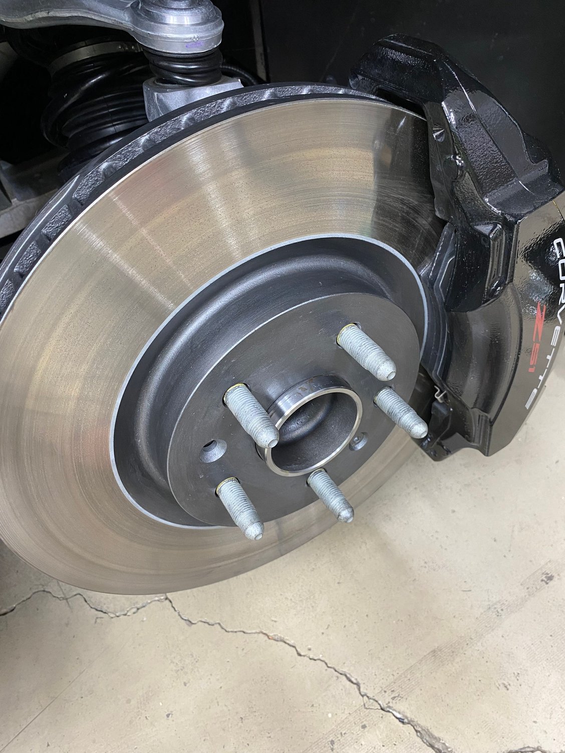 Rotor disk rust OEM - CorvetteForum - Chevrolet Corvette Forum Discussion