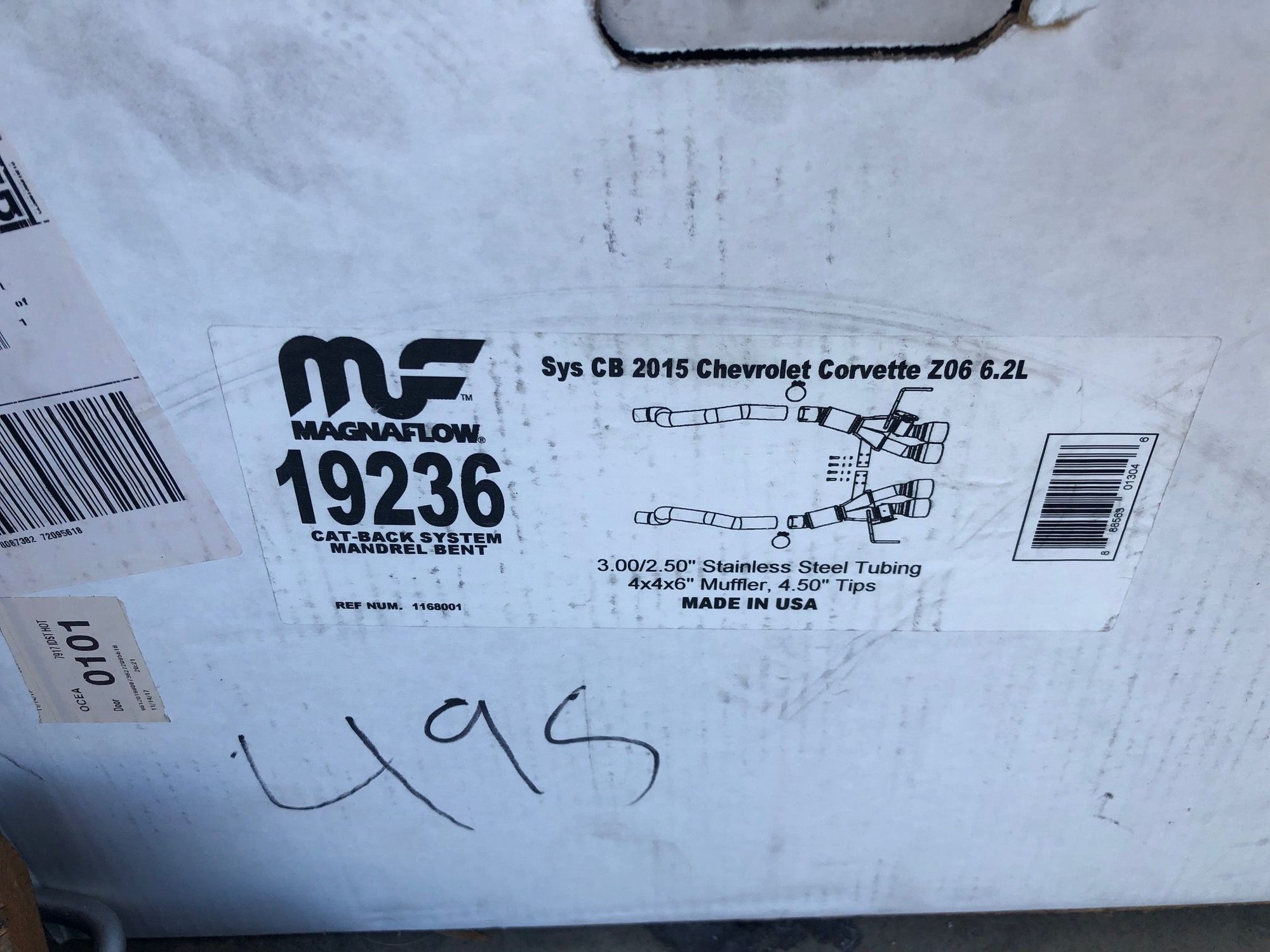 FS (For Sale) Magnaflow 19236 - CorvetteForum - Chevrolet Corvette ...