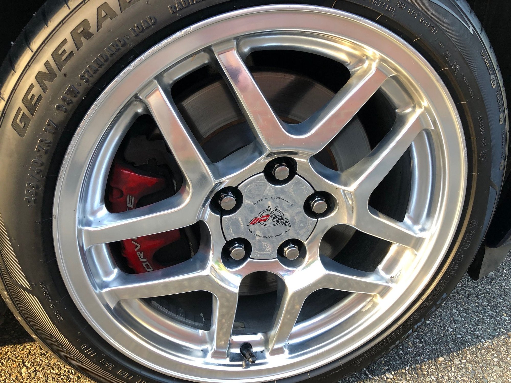 Pitted gouged aluminum wheels - CorvetteForum - Chevrolet Corvette ...