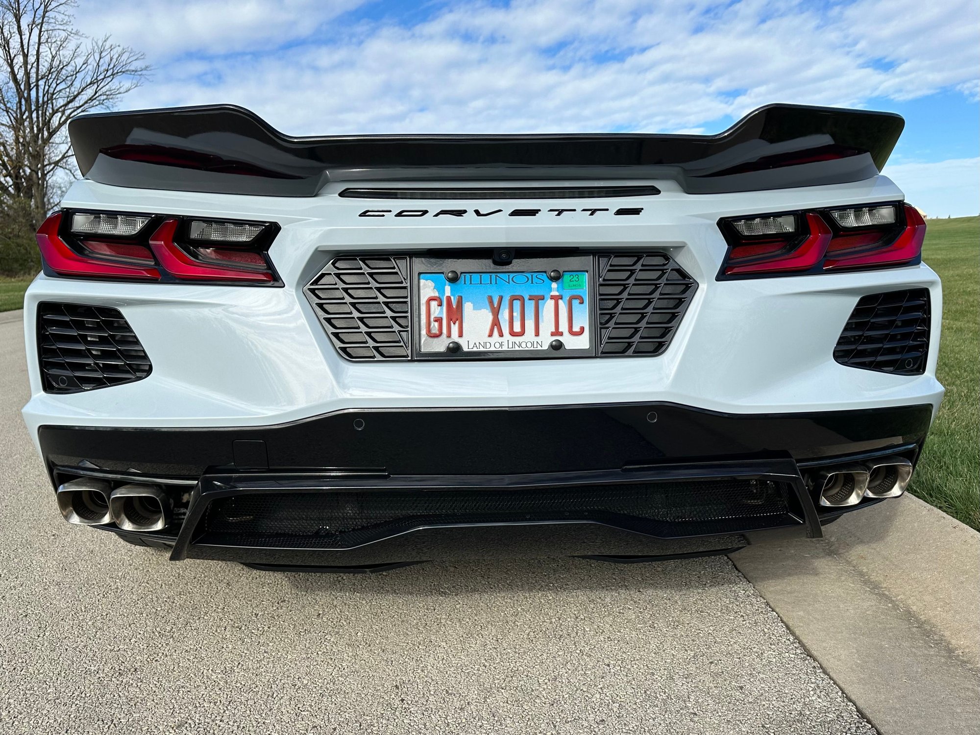 Rear License Plate Frame - CorvetteForum - Chevrolet Corvette Forum ...