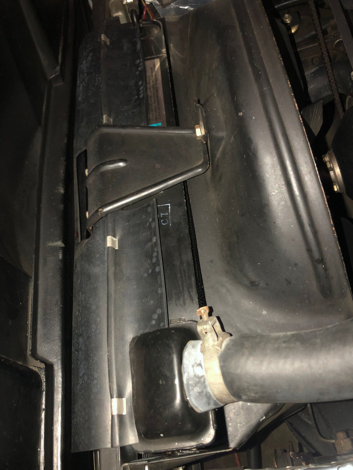 C2 Radiator top rubber cooling flap - CorvetteForum - Chevrolet ...